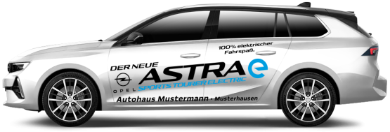 Sign-Line Werbeservice | Opel Astra Sports Tourer Electric | online kaufen