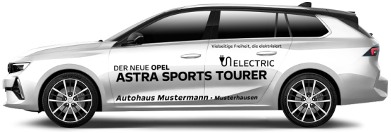 SIGNLINE Werbeservice | Opel Astra Sports Tourer Electric | online kaufen