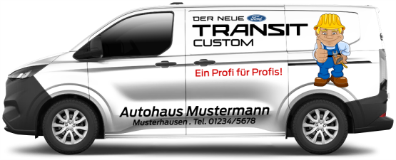 SIGNLINE Werbeservice | Transit Custom