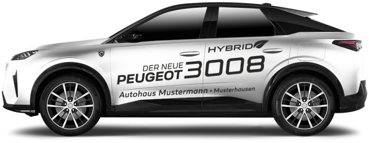 Sign-Line Werbeservice | Peugeot 3008 Hybrid | online kaufen