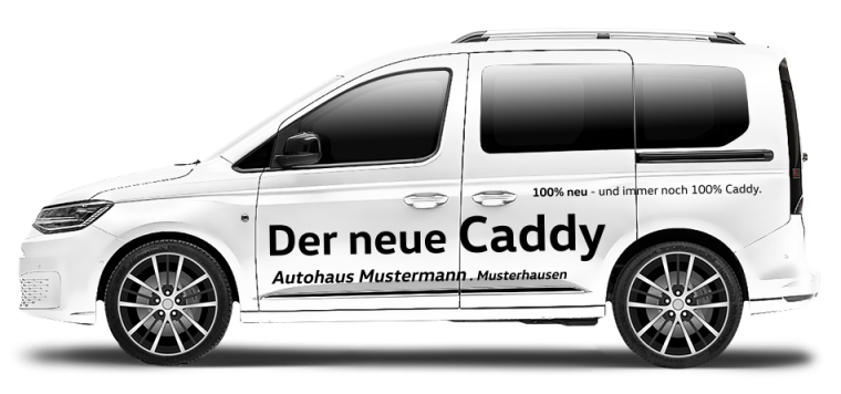 SIGNLINE Automotive Promotion | VW Caddy ECO | online kaufen