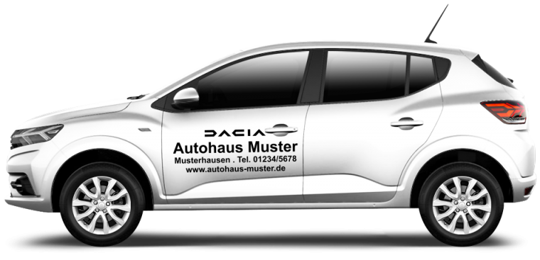 Sign-Line Werbeservice | Dacia Basic-Line 01 | online kaufen