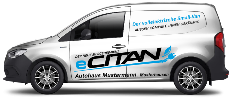 SIGNLINE Werbeservice | Mercedes-Benz eCitan Kastenwagen 02 | online kaufen