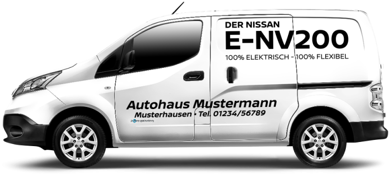 Sign-Line Werbeservice | Nissan e-NV200 ECO | online kaufen