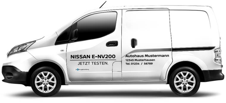 Sign-Line Werbeservice | Nissan e-NV200 MINI | online kaufen