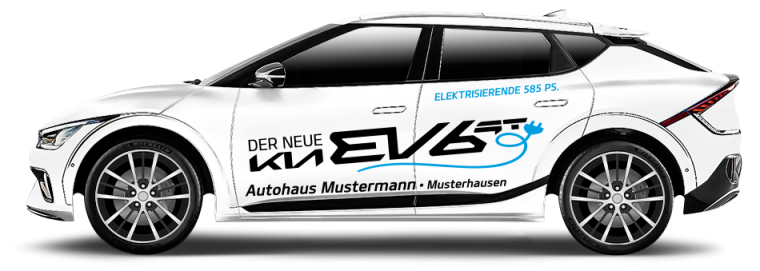 SIGNLINE Werbeservice | Kia EV6 GT 02 | online kaufen