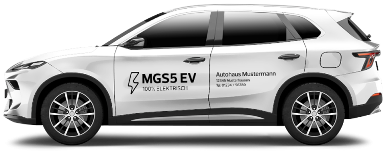 SIGNLINE Automotive Promotion | MGS5 EV MINI | online kaufen