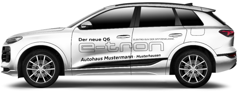 Sign-Line Werbeservice | Audi Q6 01 | online kaufen
