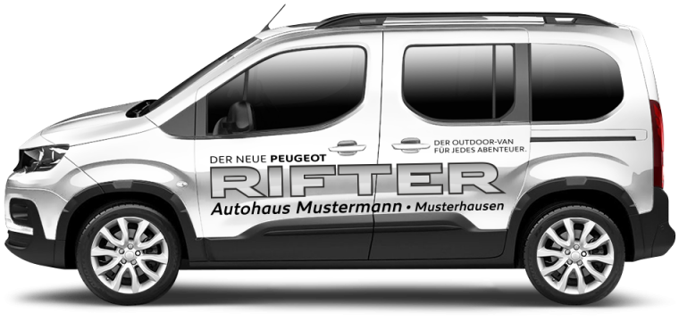 SIGNLINE Werbeservice | Peugeot Rifter 02 | online kaufen