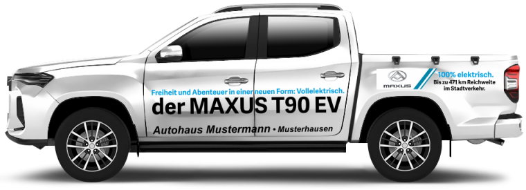 Sign-Line Werbeservice | Maxus T90 EV 03 | online kaufen