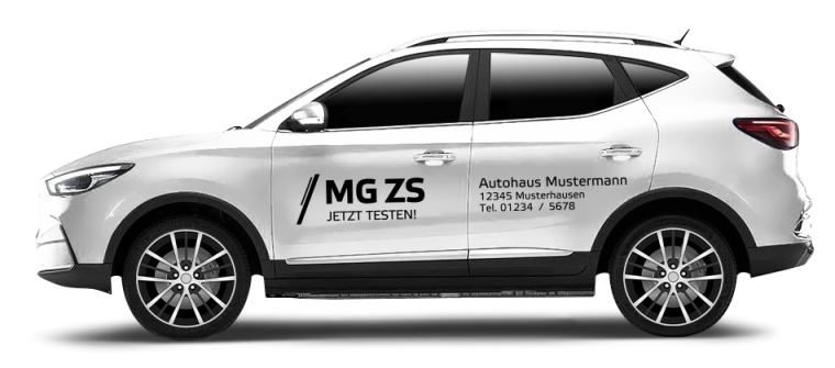 Sign-Line Werbeservice | MG ZS MINI | online kaufen